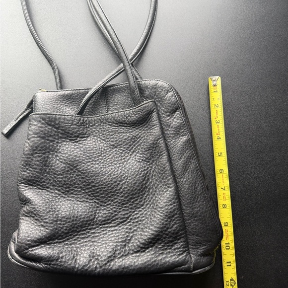 Clarks | Bags | Clarks Black Textured Leather Mini Backpack Convertible ...